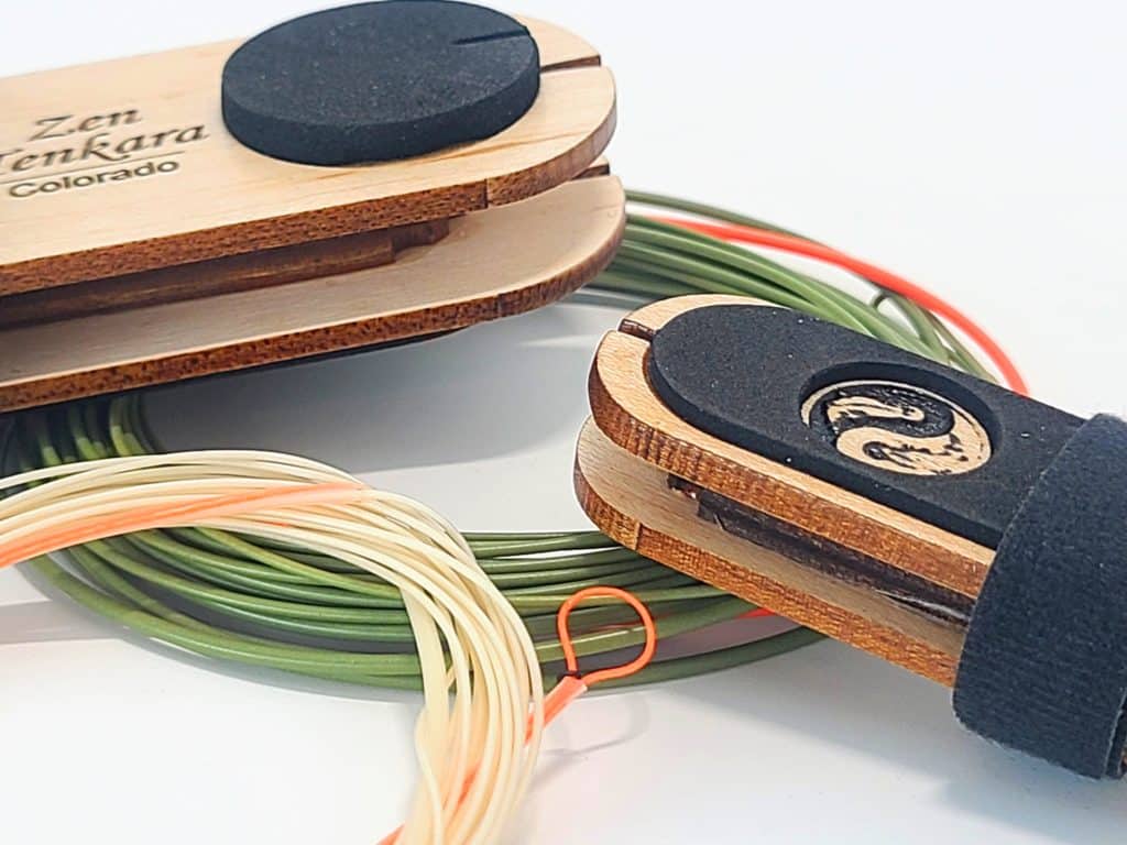 Zen Tenkara Line Holder, Handcrafted Wood - Zen Tenkara